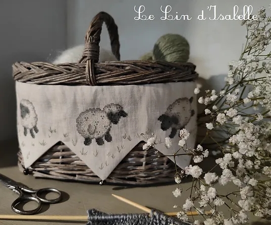Nouveauté : Bannière de Moutons du Lin d'Isabelle